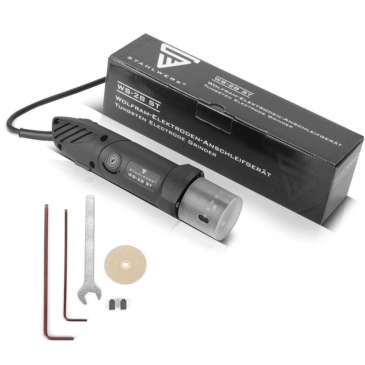 TIG-elektrodi Teroituskone STAHLWERK Tungsten Grinder WS-28 M 4742 ...